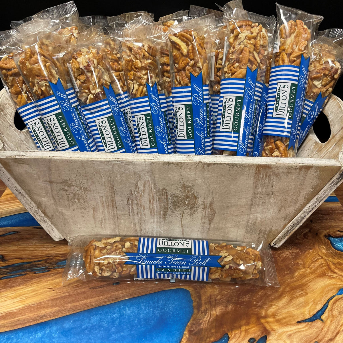 Penuche Pecan Roll – Horne Pecan Company